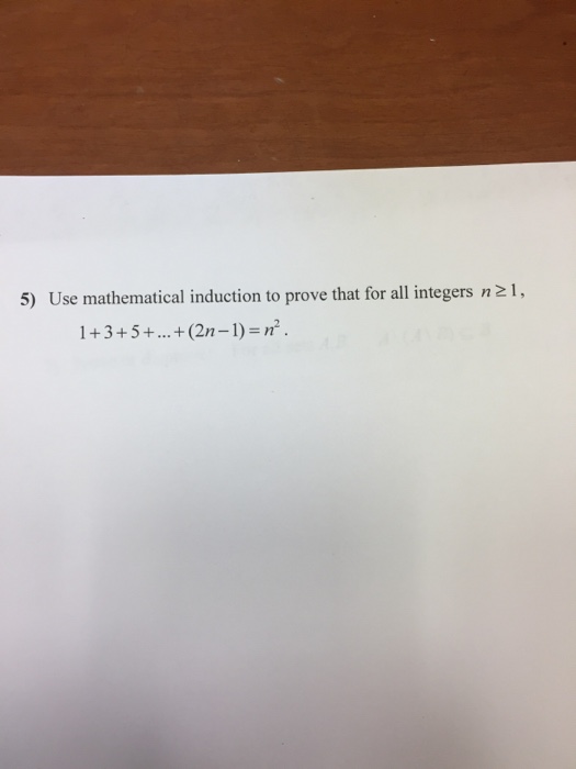 Solved Use mathematical induction to prove that for all | Chegg.com