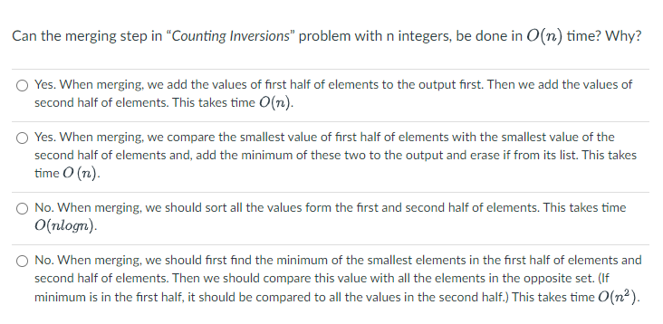 Solved Fan the merging step in Solved Fan the merging step in