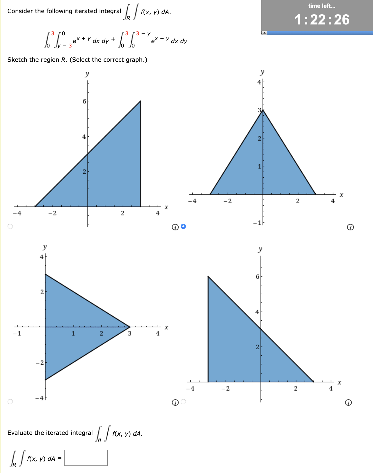 Solved Consider the following iterated integral | Chegg.com
