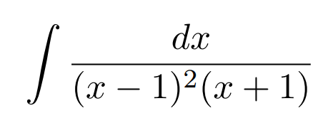 Solved ∫(x−1)2(x+1)dx | Chegg.com