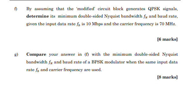 [Solved]: An example of 16 -QAM modulator is shown in Figu