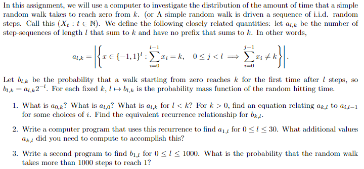 In this assignment, we will use a computer to | Chegg.com