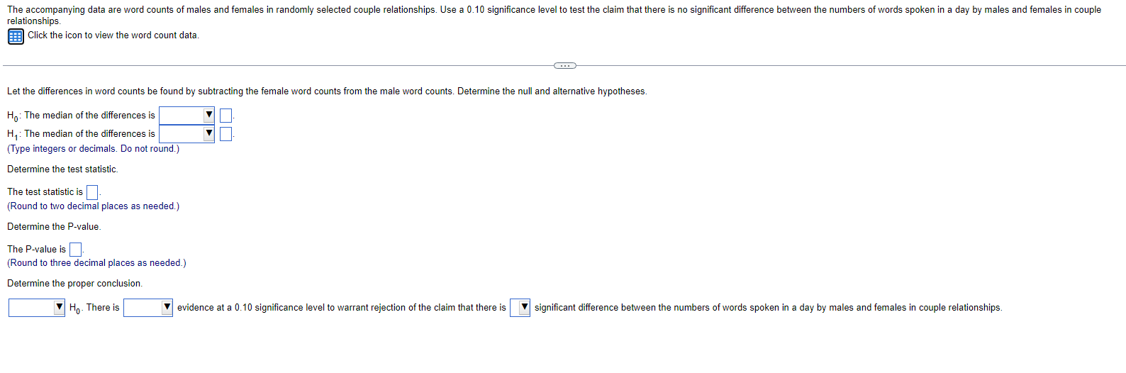 Solved relationships. Click the icon to view the word count | Chegg.com