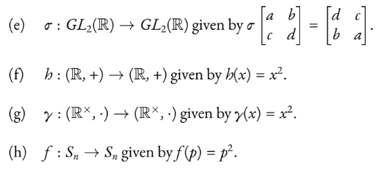 Solved For each of the following functions between two | Chegg.com