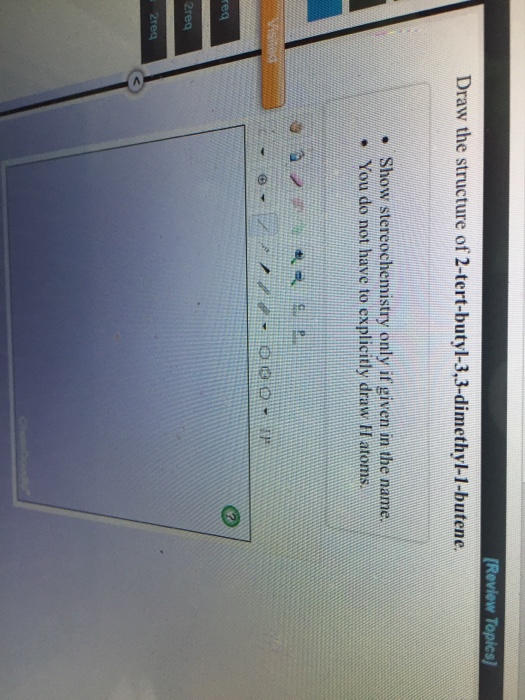 Solved Draw the structure of 2-tert-butyl-3, | Chegg.com