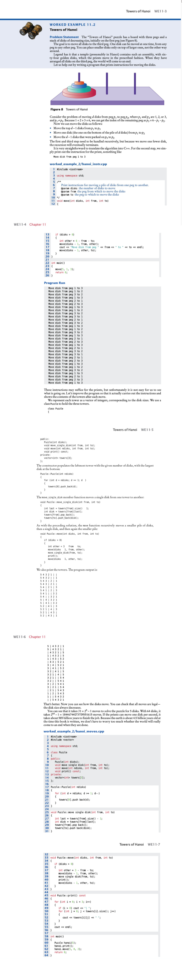 Solved C++ The worked example 13.2 is the wrong section. The | Chegg.com