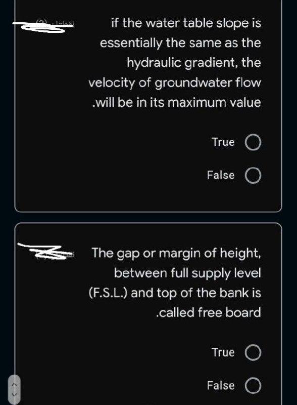Solved if the water table slope is essentially the same as | Chegg.com