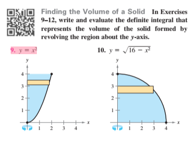 Solved Finding the Volume of a Solid In Exercises9-12, | Chegg.com