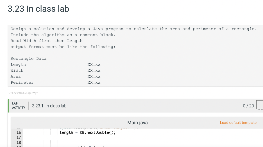 Solved import java.util.Scanner; public class Main{ | Chegg.com
