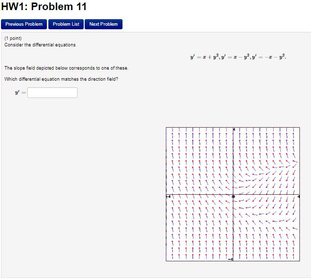 Solved Hw1 Problem 11 Next Problem Previous Problem Problem 6036