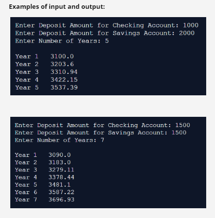 Solved Write 2 programs demonstrating loops. Program 1 and 2 | Chegg.com