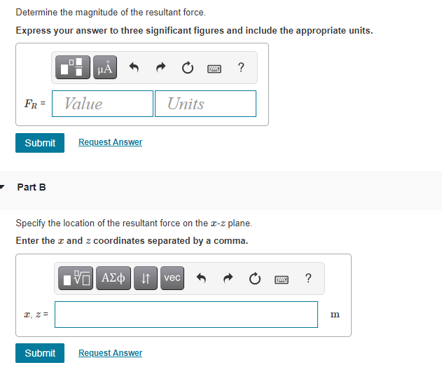 Solved Replace the parallel force system acting on the plate | Chegg.com