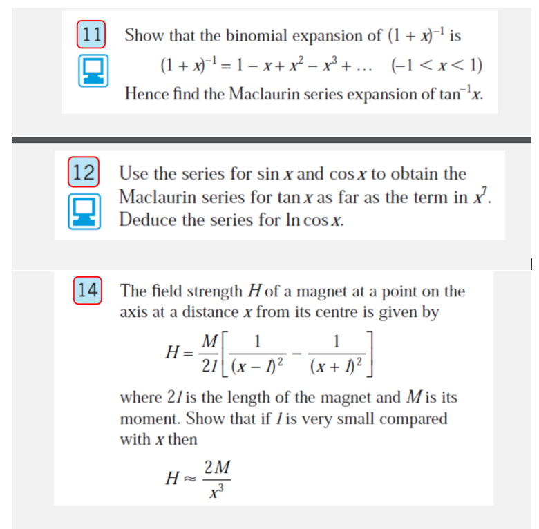 Solved 11 Show that the binomial expansion of (1 + x)-! is | Chegg.com