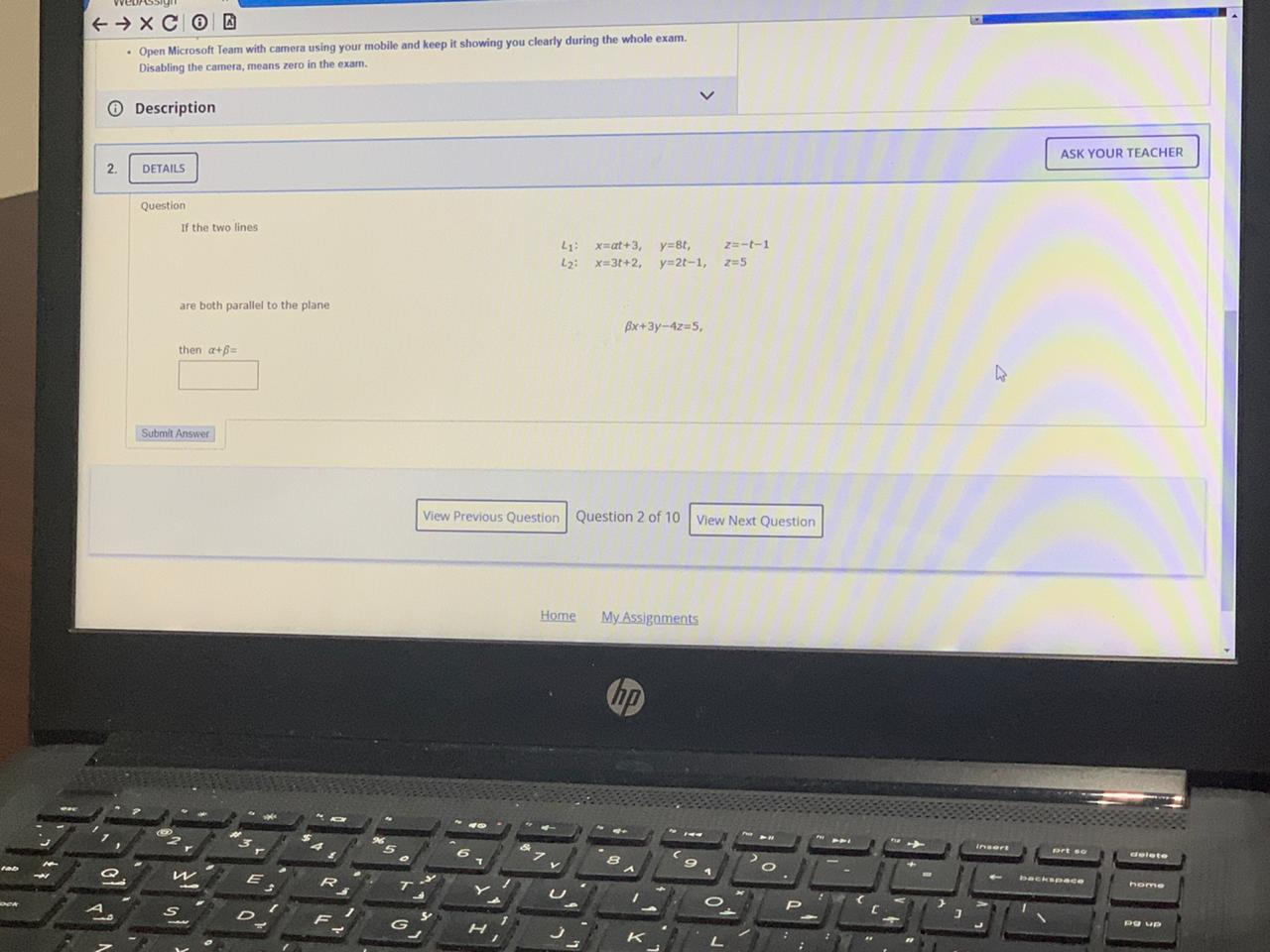 Solved + → XCO • Open Microsoft Team with camera using your | Chegg.com