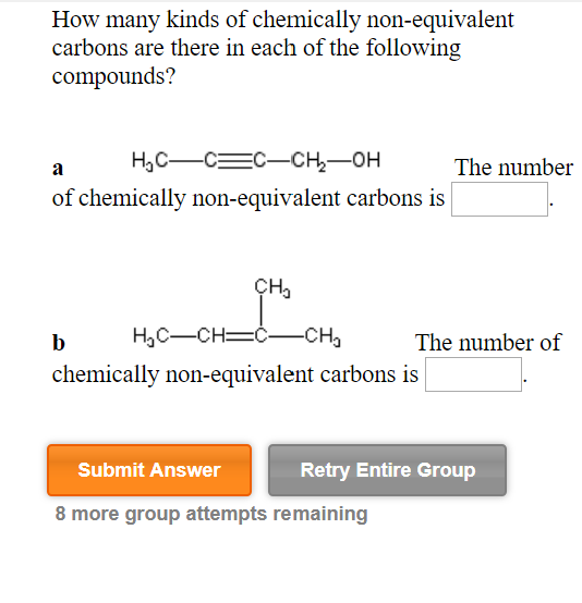 Solved How Many Kinds Of Chemically Non equivalent Carbons Chegg solved-how-many-kinds-of-chemically-non-equivalent-carbons-chegg