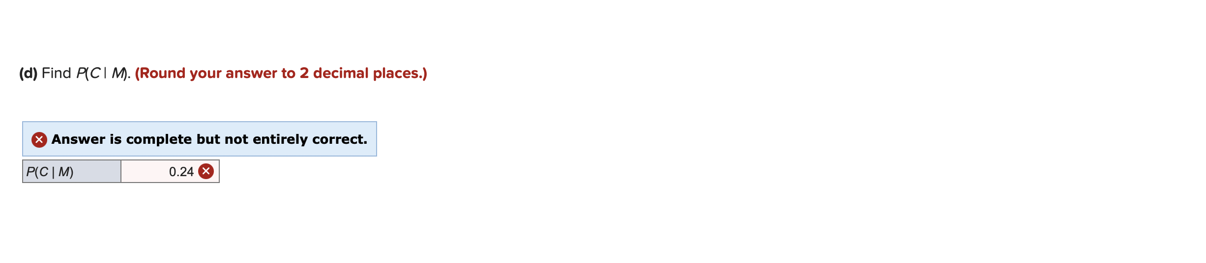 Solved Section Exercise 5-22 (Algo) Let C be the event that | Chegg.com