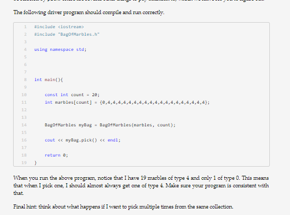 Solved 4. A Bag of Marbles (50 points) In this exercise we | Chegg.com