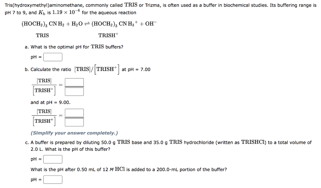 Solved Calculate the pH at the halfway point and at the | Chegg.com