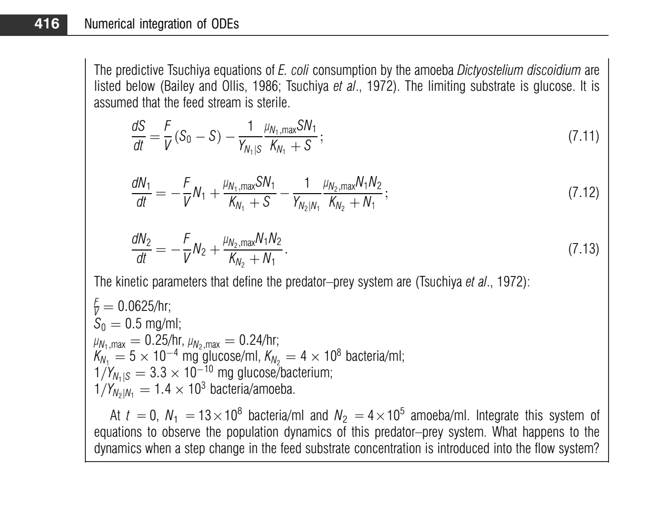 Solved Modeling and simulation of bacterial population | Chegg.com