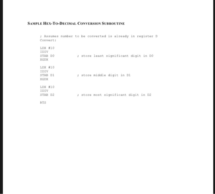 Lab 6-Look-Up Tables Objectives: Use a look-up table | Chegg.com