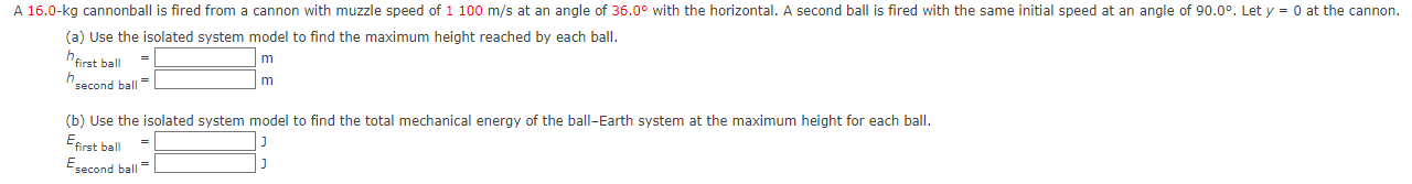 Solved (a) Use the isolated system model to find the maximum | Chegg.com