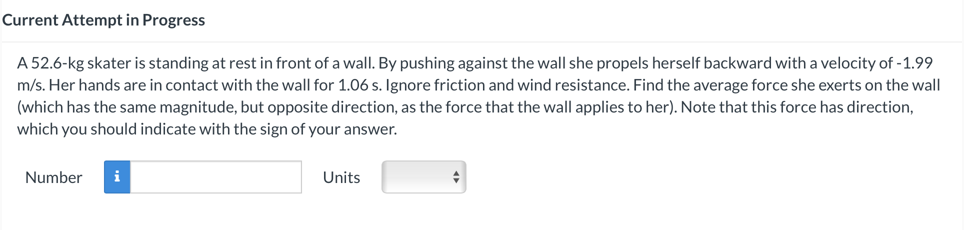 Solved A 52.6-kg skater is standing at rest in front of a | Chegg.com