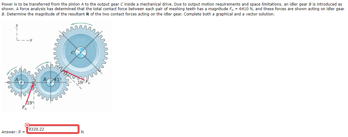 Solved Power is to be transferred from the pinion A to the | Chegg.com