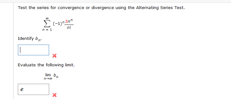 Solved Test the series for convergence or divergence using | Chegg.com