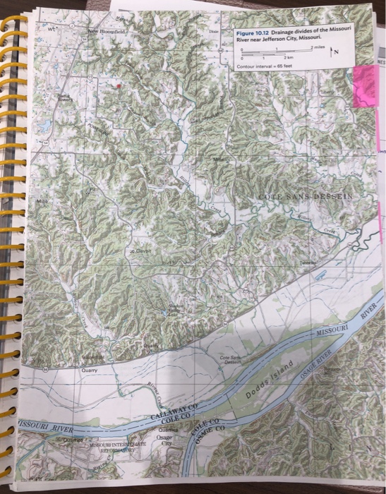 Solved EXERCISE 10.6 Recognizing Drainage Patterns Name: | Chegg.com