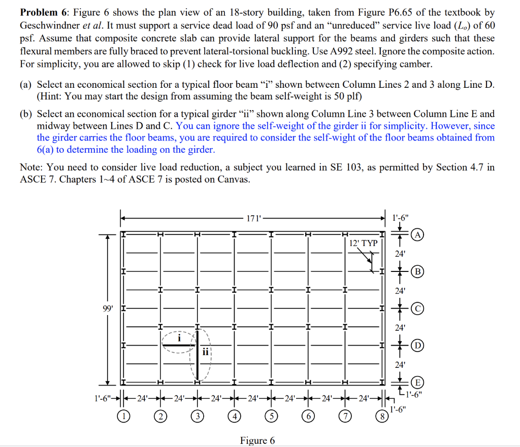 Problem 6: Figure 6 shows the plan view of an | Chegg.com