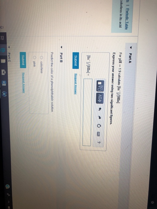 Solved Exercise 17.82 Part Constants I Periodic Table | Chegg.com