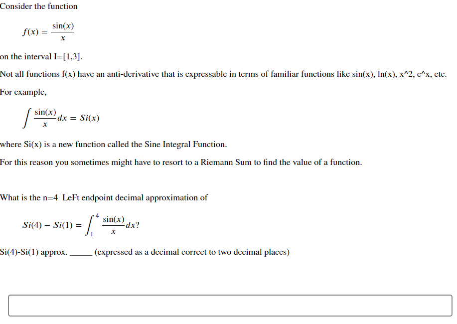 Solved Consider the function f(x)=xsin(x) on the interval | Chegg.com
