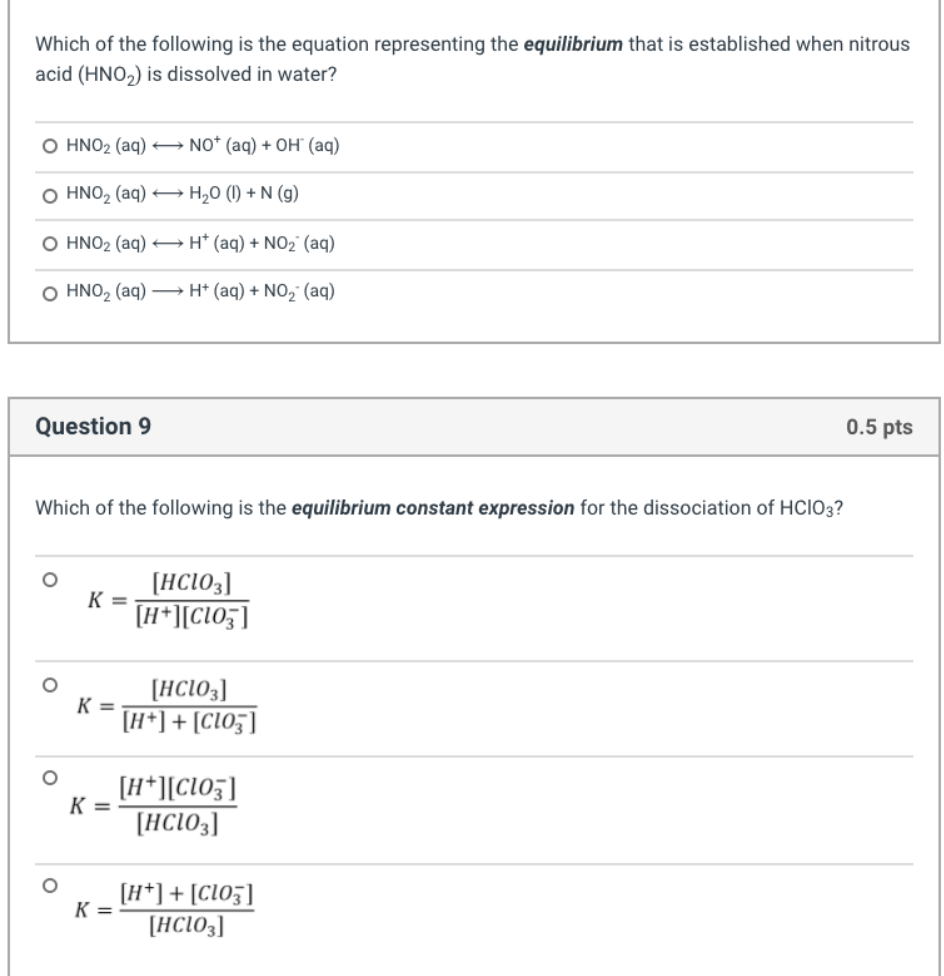 Solved Which of the following is the equation representing | Chegg.com