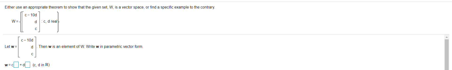 Solved Either use an appropriate theorem to show that the | Chegg.com