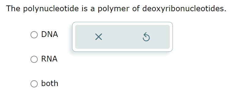 Solved The polynucleotide is a polymer of | Chegg.com