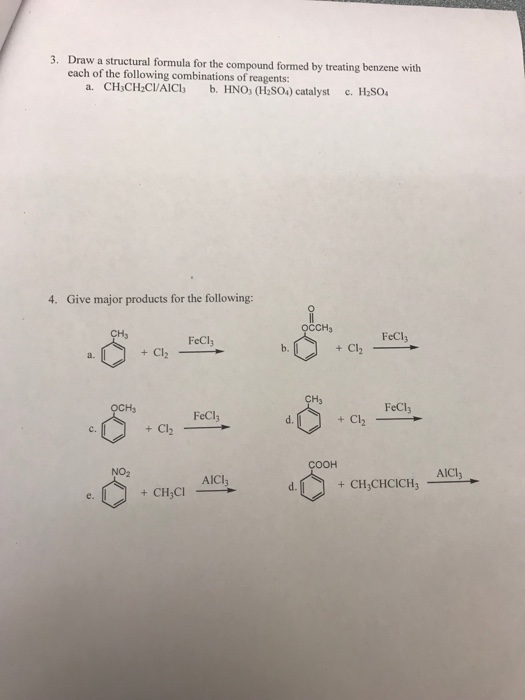 Solved CHEMISTRY 122 AROMATIC WORKSHEET CHAPTER 4 1. Name | Chegg.com