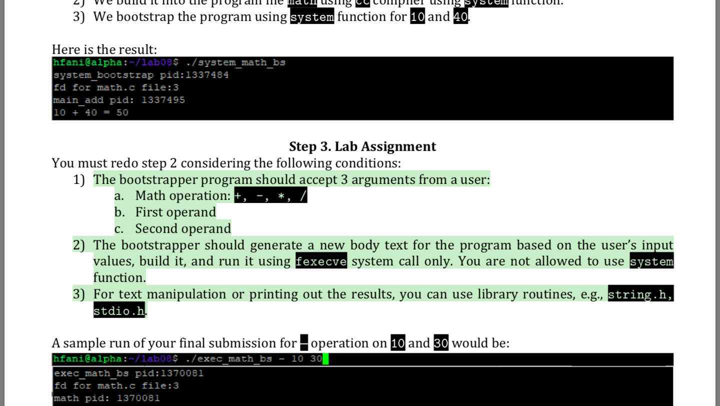 US Pystem Tu progl dlll llle Ild 3) We bootstrap the | Chegg.com