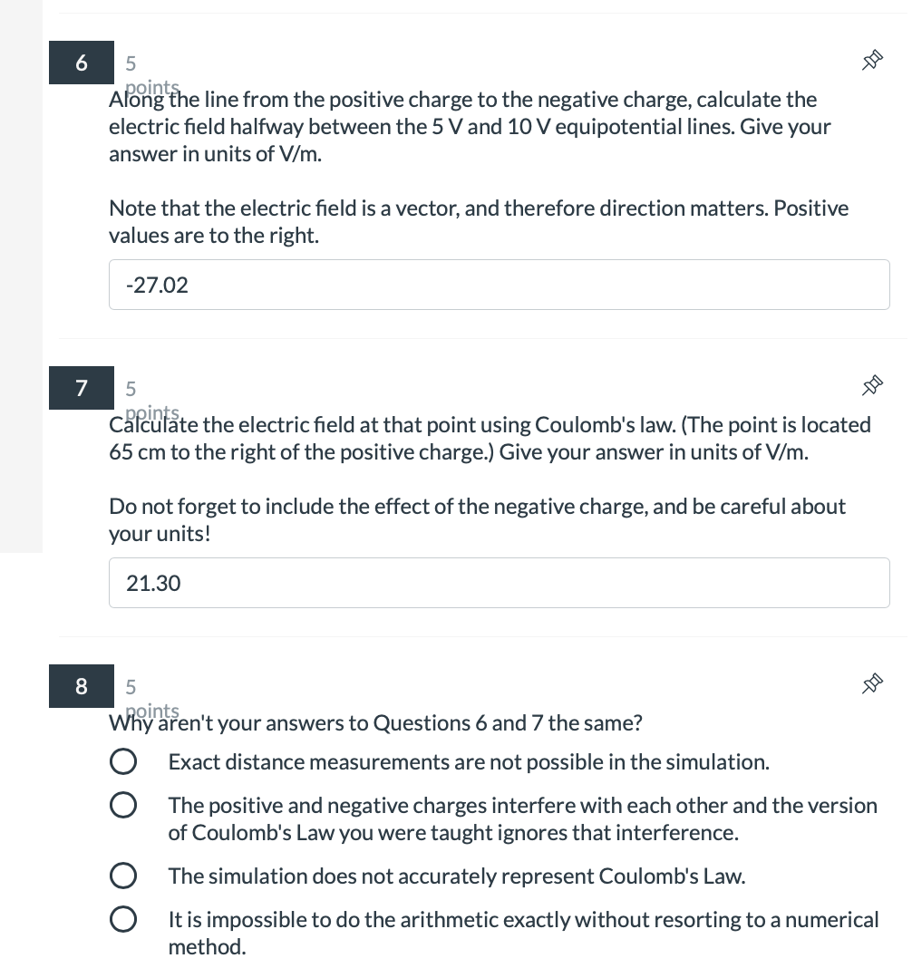 Solved Two Point Charges 4 Build the charge distribution | Chegg.com