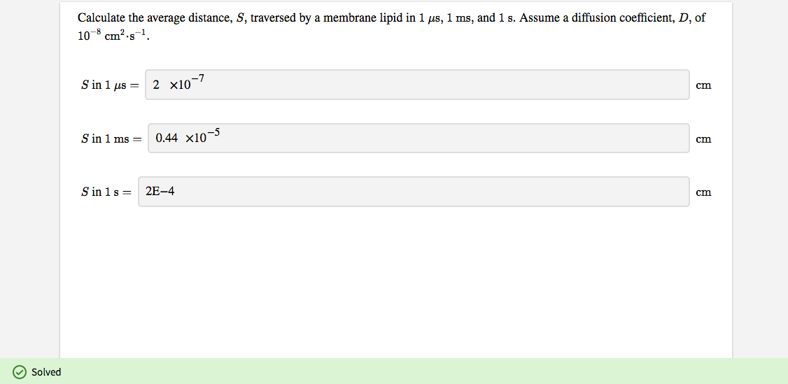 Solved Calculate the average distance, S, traversed by a | Chegg.com
