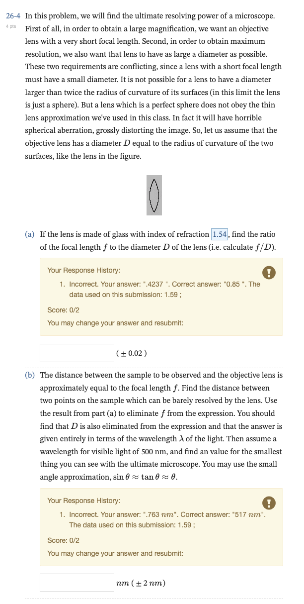 Solved In this problem, we will find the ultimate resolving | Chegg.com