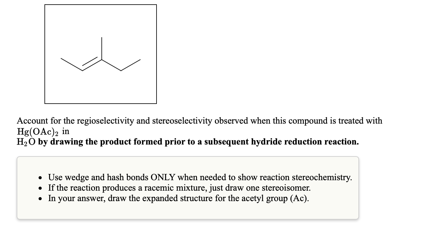 Solved Account for the regioselectivity and | Chegg.com