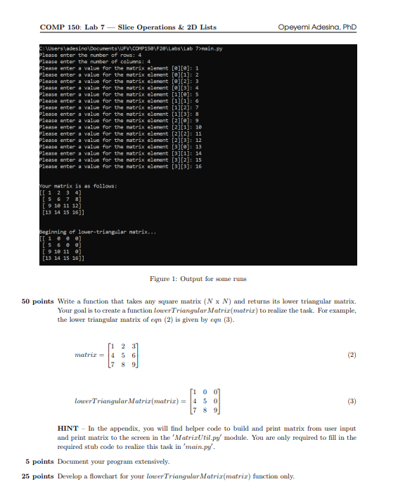Solved Brief DescriptionThe goal of this lab is to assess | Chegg.com