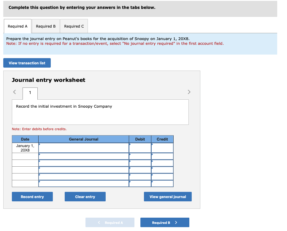 Solved Problem 3-26 (Algo) Consolidated Worksheet and | Chegg.com