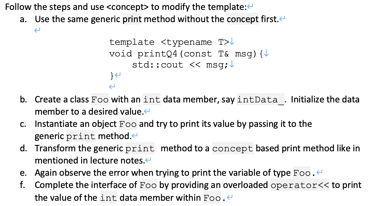 Solved C++ coding Please complete the code according to the | Chegg.com