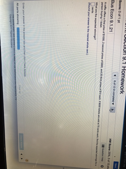 Solved Homework Section 9 1 Homework Score 0 Of 1 Pt 10f 12