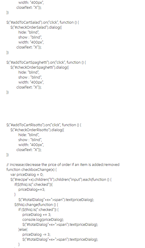 JavaScript A HTML IS CREATED BELOW WITH CSS AND JS | Chegg.com