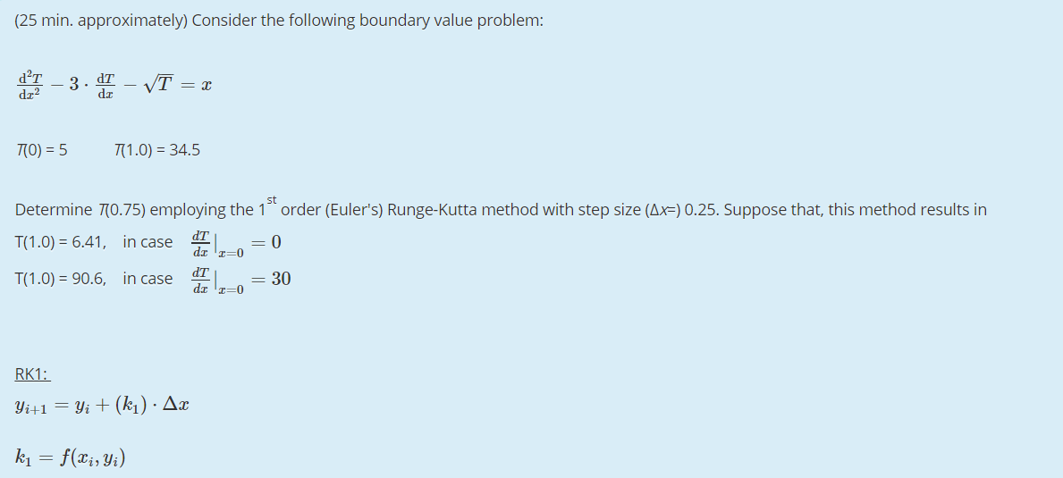 Solved (25 min. approximately) Consider the following | Chegg.com Solved (25 min. approximately) Consider the following | Chegg.com