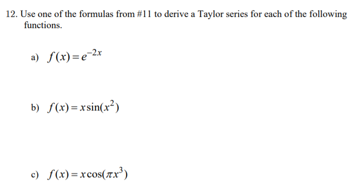 Solved I need help with number 12 only but to complete this | Chegg.com