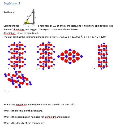 Corundum Unit Cell