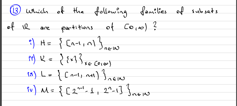 Solved This is the question in my abstract math class, | Chegg.com